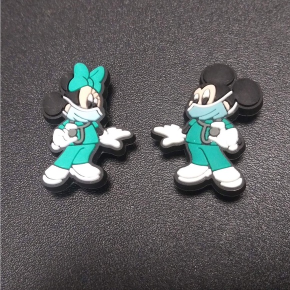 CROCS | Jewelry | Doctor Mickey Mouse Croc Charm Set | Poshmark